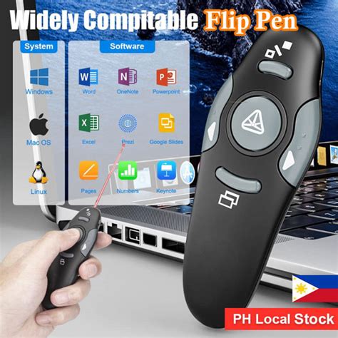 Ph Local Stock For Teacher Presenter 24ghz Wireless Usb Powerpoint