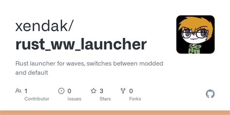 GitHub Xendak Rust Ww Launcher Rust Launcher For Waves Switches Between Modded And Default