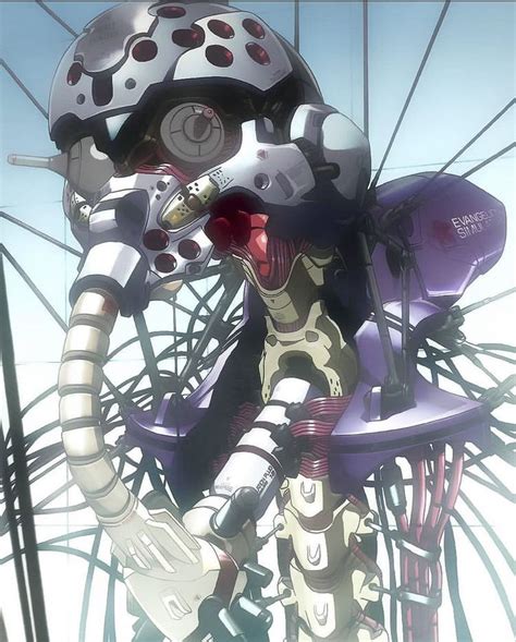 Neon Genesis Evangelion Mecha Suit Conceptual Drawing Pôsteres De