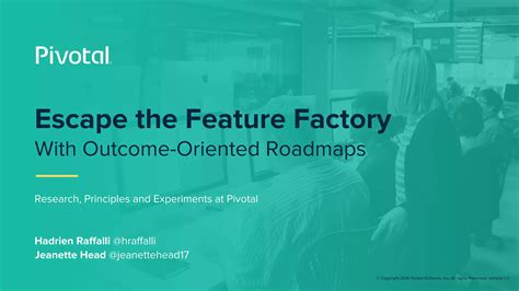 Escape The Feature Factory With Outcome Oriented Roadmaps Ppt