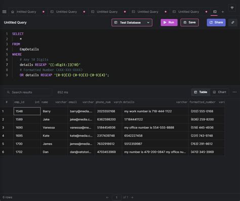 String Operations On Phone Numbers In Sql