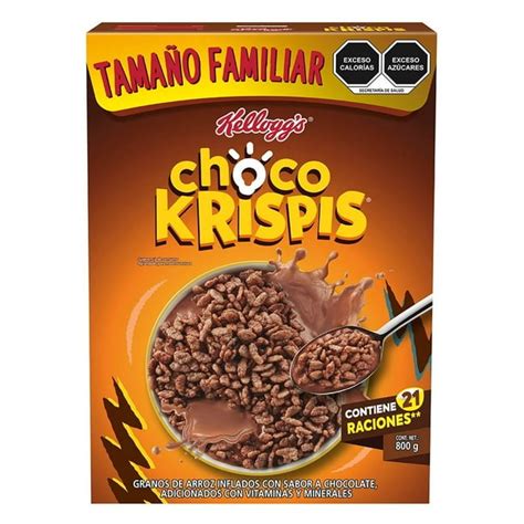 Cereal Kelloggs Choco Krispis Sabor A Chocolate 800 G Bodega Aurrera