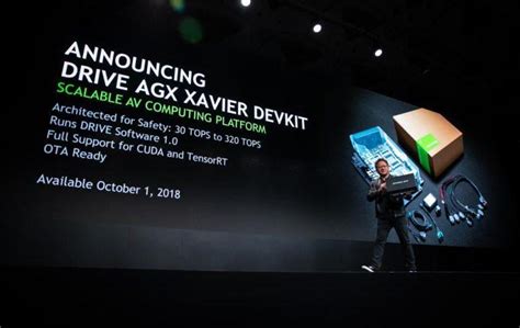 NVIDIA DRIVE AGX Jetson AGX Xavier Dev Kits Roll Out