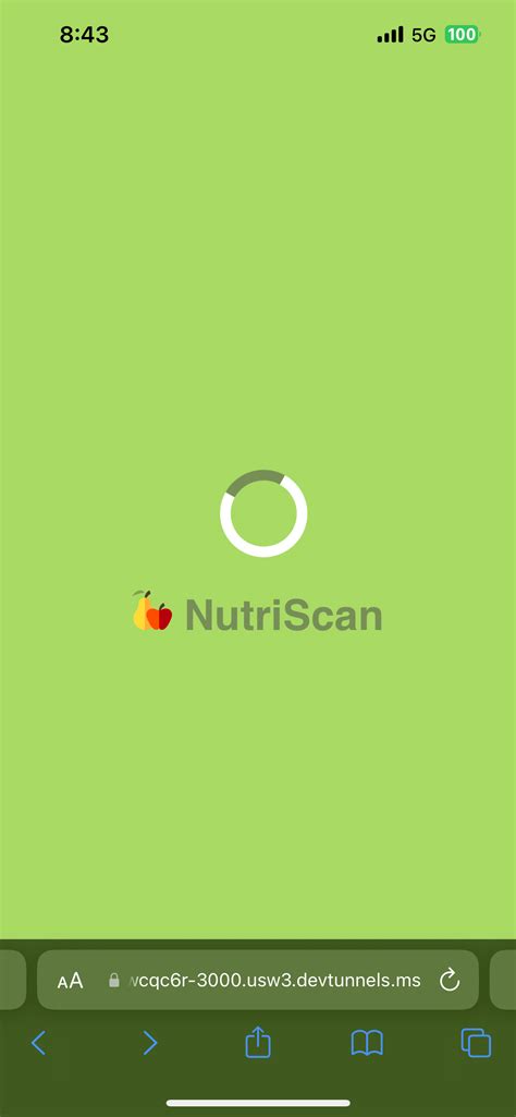 Nutriscan Devpost