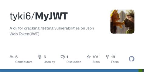 GitHub Tyki MyJWT A Cli For Cracking Testing Vulnerabilities On Json Web Token JWT