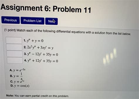 Solved Assignment 6 Problem 11 Previous Problem List Nesh