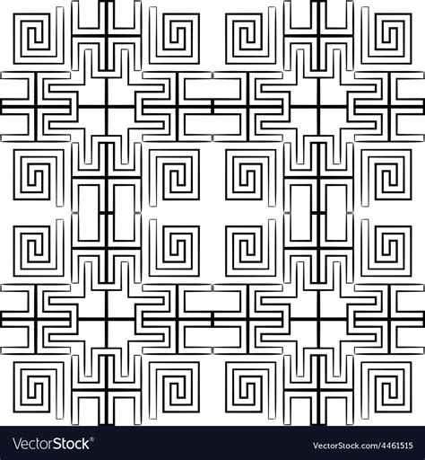 Seamless Pattern Repeating Geometric Royalty Free Vector