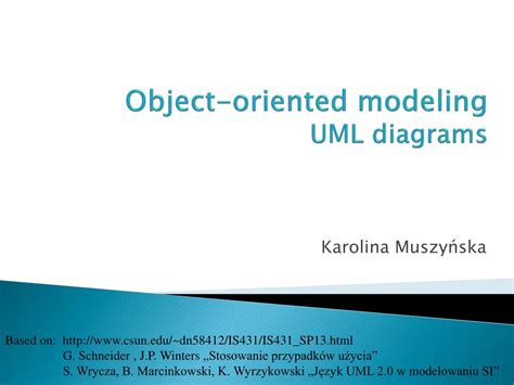 PPT - Object-oriented modeling UML diagrams PowerPoint Presentation, free download - ID:1608484
