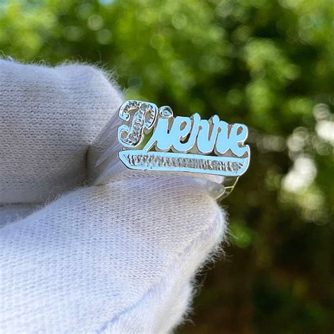 Our Cursive Lisa Name Ring Joolaree