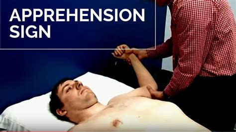 Shoulder Apprehension Test And Relocation Test Youtube