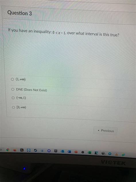 Solved Question 3 If You Have An Inequality 0 Chegg Com