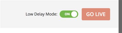 What Is Low Delay Mode LiveU Solo