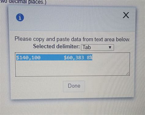 Solved Wo Decimal Places Please Copy And Paste Data From Chegg Com