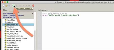 How To Write And Execute A MicroPython Program Tech Explorations