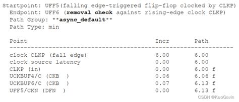 第八章 时序检查中async Default Csdn博客