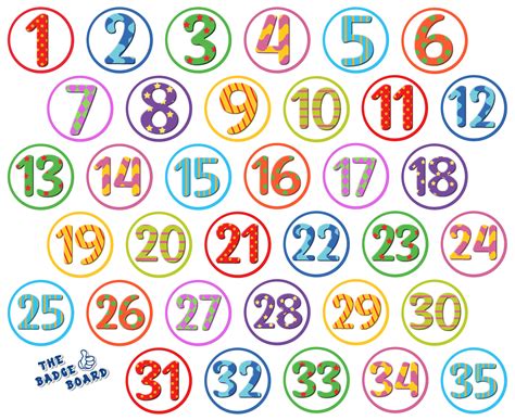 Numbers 1 12 Clipart 5829903 Clipart Library