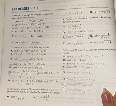 Solved In Exercises I Through Compute The Indicated Chegg