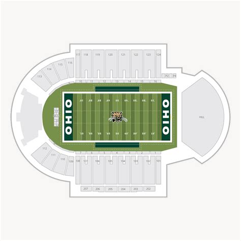 Peden Stadium Seating Chart And Seat Views Seatgeek Ca