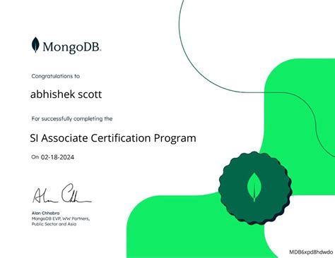 Mongodb Mongodbatlas Database Abhishek Scott