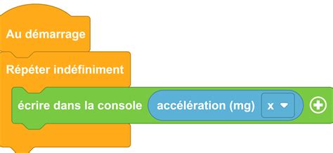 Capter Laccélération Moocs Micropython