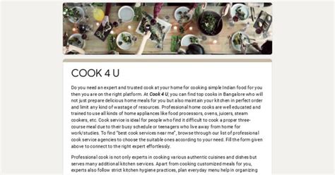 Madhan Mohan Reddy Eaddula On Linkedin Cook 4 U