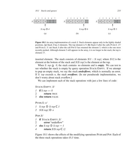 solution introduction to algorithms part 11 elementary data structures