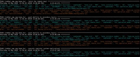 Automate Your Sap Hana System Replication Deployment Using Ansible And