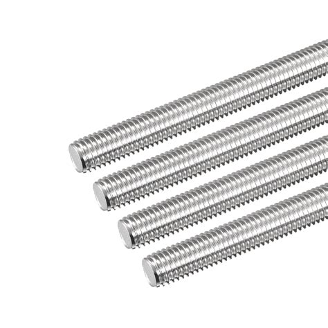 Uxcell Fully Threaded Rod M12 X 150mm 1 75mm Thread Pitch 304 Stainless