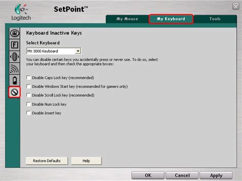 Customizing My Mx 3000 Keyboard With Logitech Software Setpoint Logitech Support Download