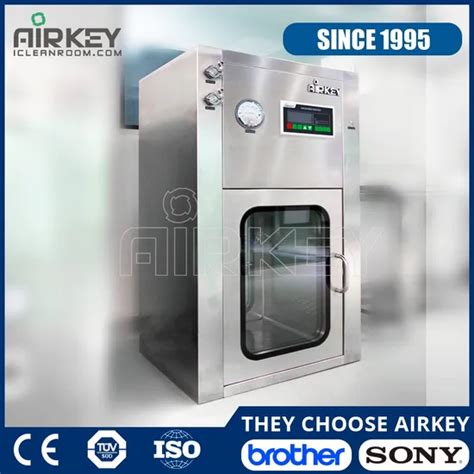 Customized Size Pass Box Interlocked Electronic Pharmaceutical Pass Box