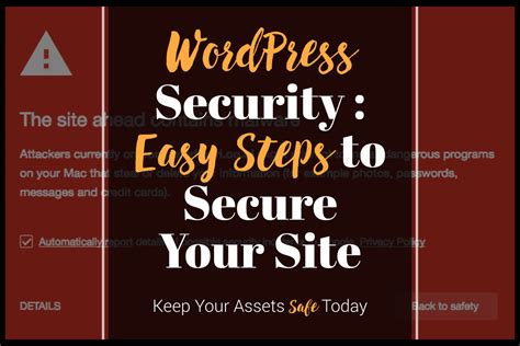 Wordpress Security 6 Easy Steps To Secure Your Wordpress Site