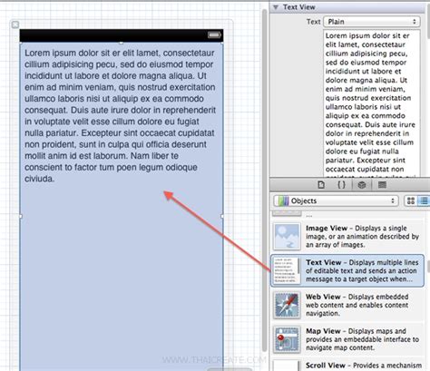 Iosiphone Text View Uitextview Display Multiline Text Region Objective C Iphone Ipad