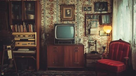 Vintage Retro Premium Ai Generated Image