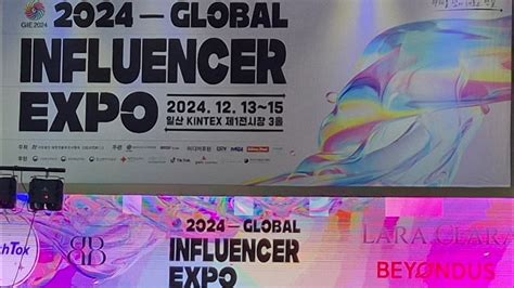 Live 2024 Global 인플루언서 Expo 인플루언서 Youtube