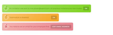 Snackbar Sqanit Knowledge Center