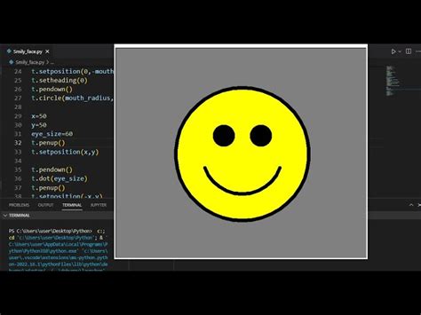 How To Draw A Face On Python