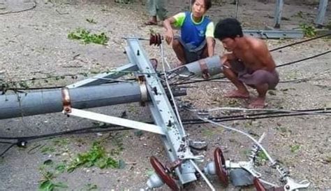 Dvb ပွင့်ဖြူတွင် မိုးသက်လေပြင်းကြောင့် ဘုရားထီးတော်နှင့် နေအိမ် ၂၀ ခန့် ပျက်စီး