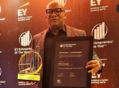 Mitchell Elegbe Named Entrepreneur Of The Year West Africa By Ernst And Young Trek