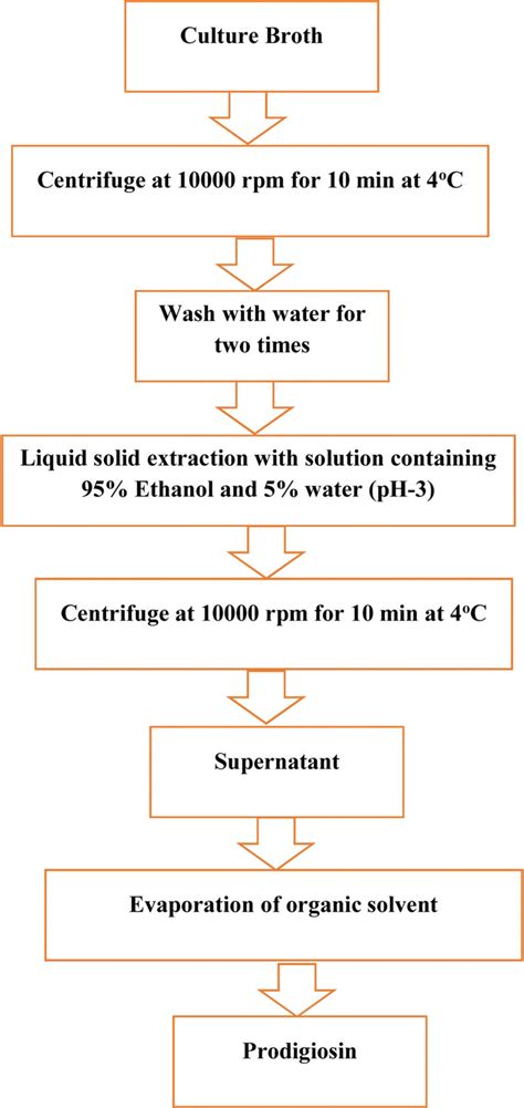 Steps Involved In Downstream Processing Of Prodigiosin Download Scientific Diagram