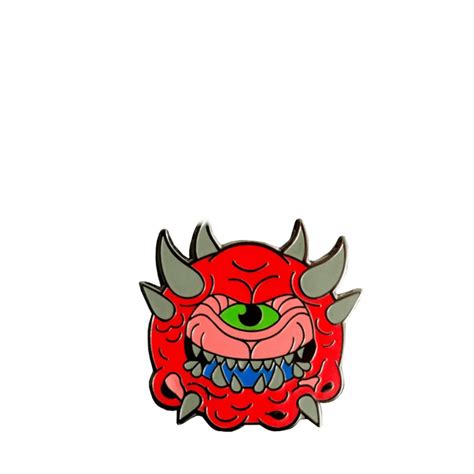 Pin Cacodemon Doom Pixeleate