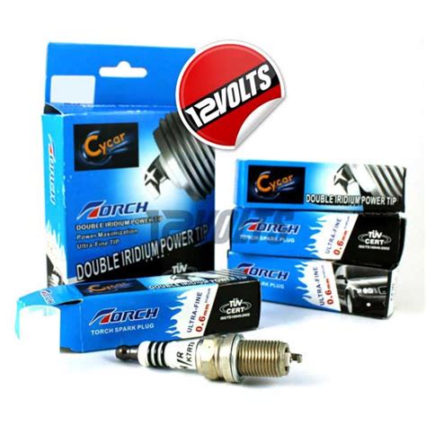 Torch Double Iridium Spark Plugs All Models 2 0cc Above