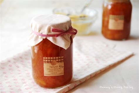 못난이 복숭아로 만든 복숭아잼