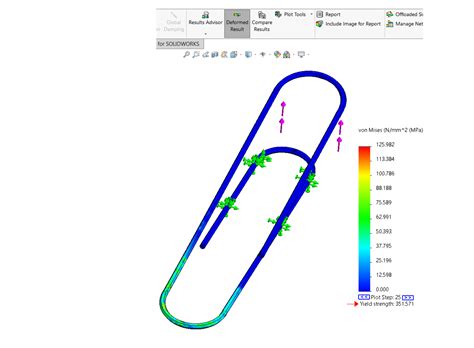 solidworks simulation nonlinear trimech