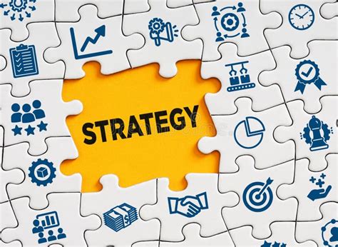 Business Strategy Concept The Word Business Strategy I In A Missing