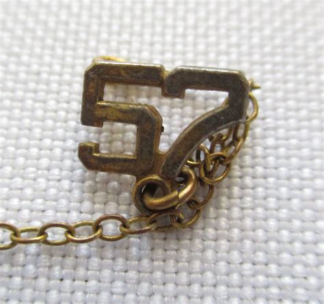 Vintage 1957 School Graduate Lapel Pin Brooch Etsy