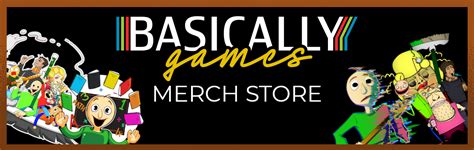 Official Baldis Basics Merch