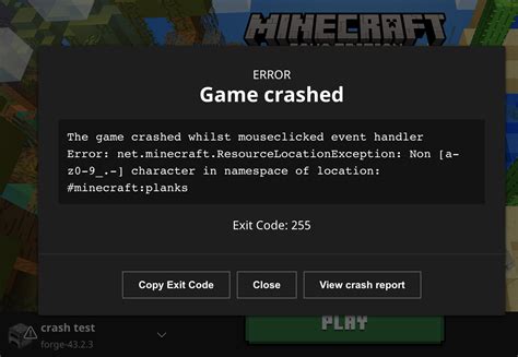 Cannot Load Worlds Due To A Datapack Error And Game Crashes Upon Trying To Create A New World