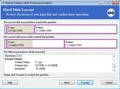 Extend System Partition With Extend Partition