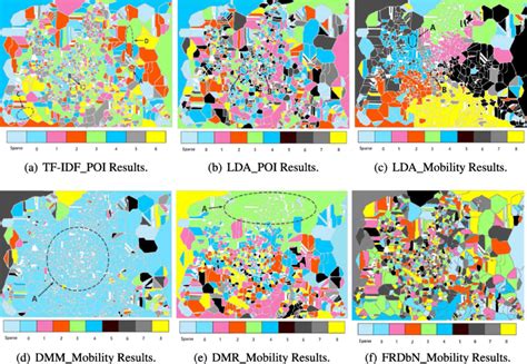 Results Of The Extraction Of The Urban Functional Regions Download