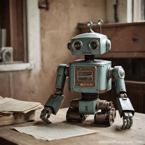 Robot Ai Architecture Stable Diffusion Online